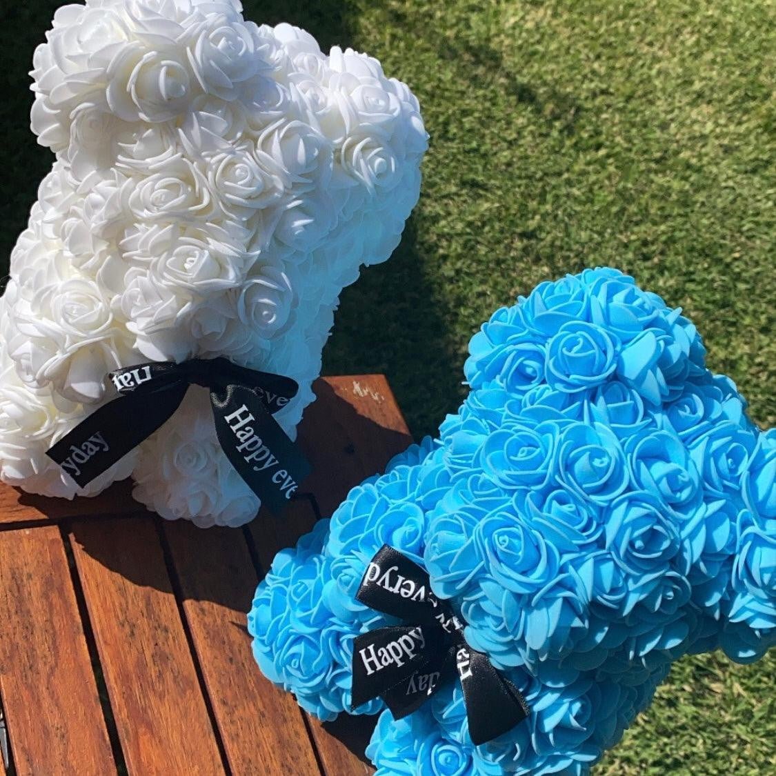 Blue Rose Bear | Rose Bears Australia