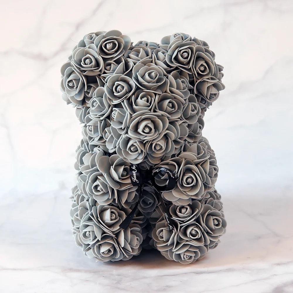Grey Rose Bear | Rose Bears Australia